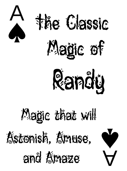 The Magic of Randy - Ohio Magician